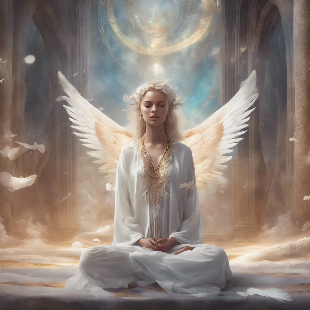 Explore the Mystical Connection Between Angelic Fashion and Meditation ...