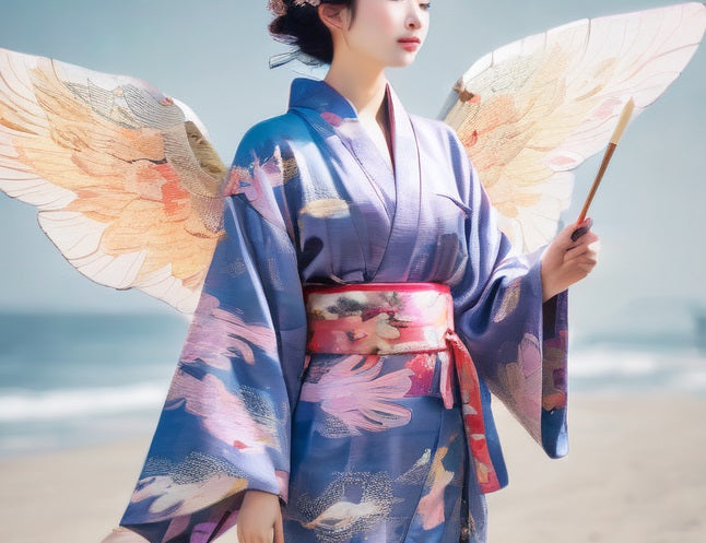 Channeling Your Inner Angel: Dressing Up with Angel Wing Kimonos ...