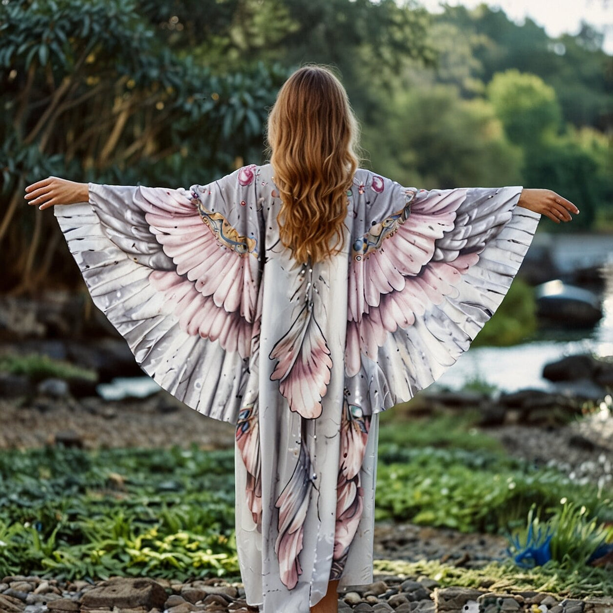 Balinese-Inspired Fashion: How to Incorporate Angel Wing Kimonos into ...