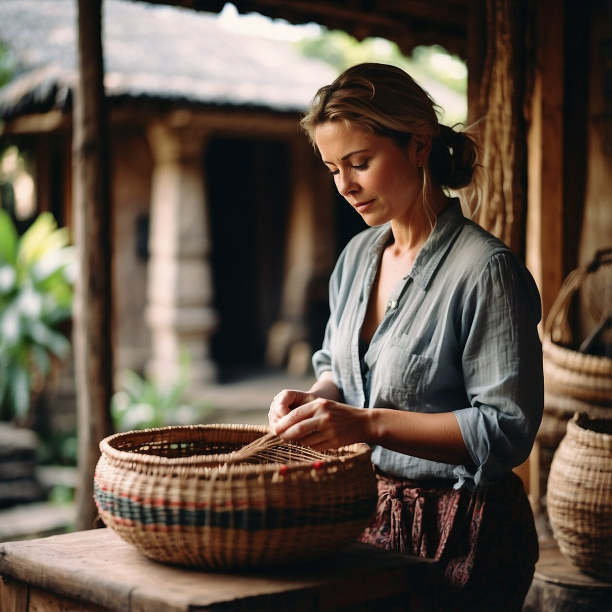 Meditative Weaving: Learning Balinese Basketry for Mindful Living ...
